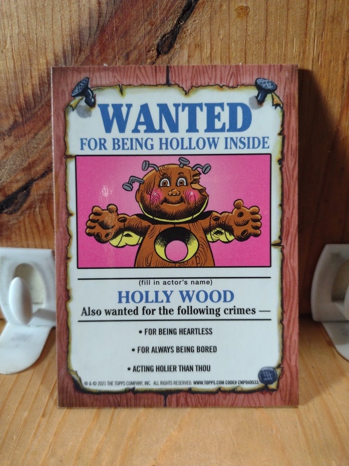 ALLOY ADAM #AN1B Atomic Refractor 2021 OS4 Chrome Garbage Pail Kids MGK ...