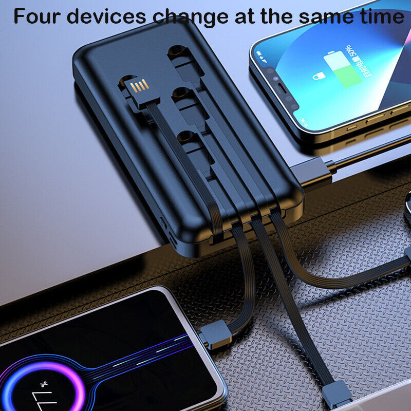 9000000mAh Power Bank Fast charger Pack USB External Battery For Mobile ...