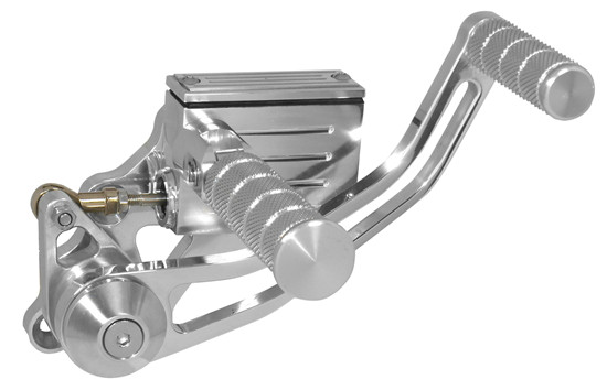 Billet Polished Forward Controls For 00-17 Harley Softail Chopper 45899 ...