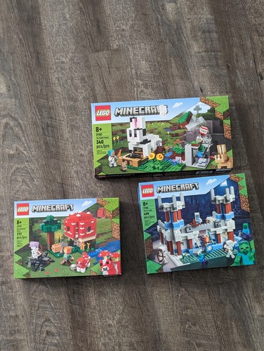 lot of four Lego Minecraft sets | eBay