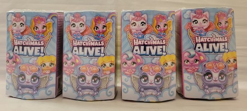 Lot of 4 - Hatchimals Alive Box Sets Colleggtibles 4" Gift BRAND NEW ...