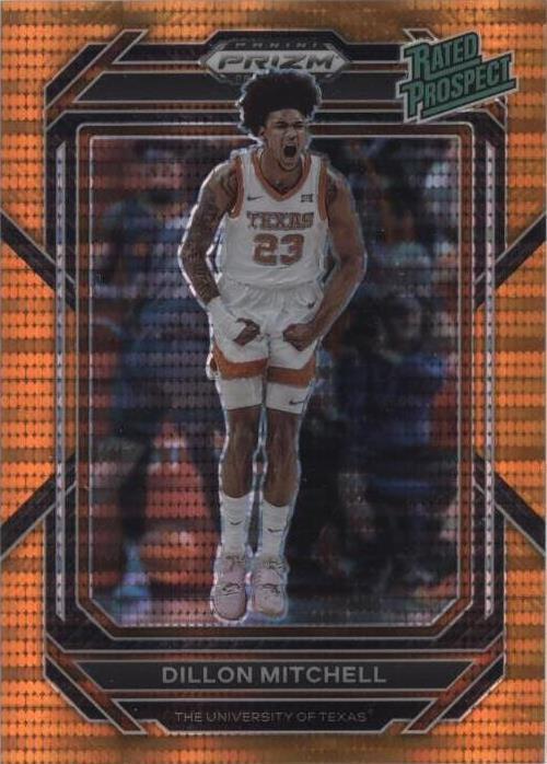 2023 Panini Prizm Draft Picks - Rated Prospect Dillon Mitchell #6 ...