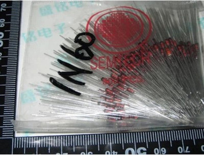 500PCS 1N60 1N60P Schottky Germanium Diode 45V TV Radio FM Detection | eBay