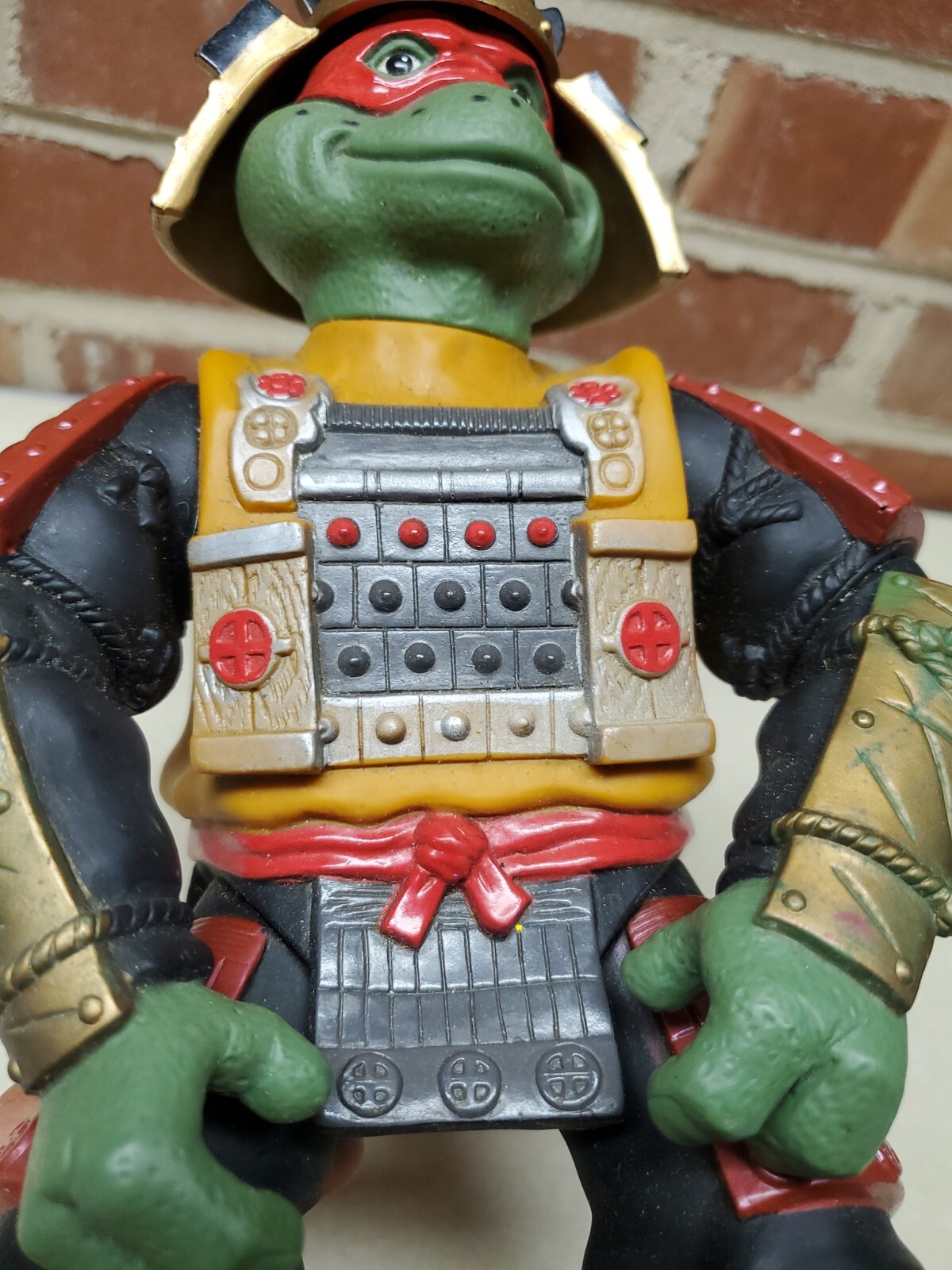 1993 TMNT Samurai Raphael 12" Mirage Studio Playmates Toys Giant Action ...