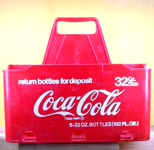 COCA-COLA * COKE *** Plastic 6-Pack Carton for 32 oz Bottles *** 1970's ...