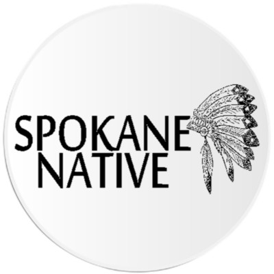 Spokane Native - 10 Pack Circle Stickers 3 Inch - American Indian Tribe ...