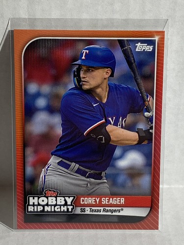 2024 Corey Seager Topps Rip Night SSP Red | eBay