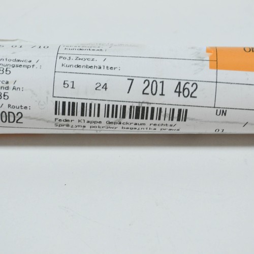 NEW BMW 7 E65 REAR TAILGATE RIGHT SHOCK ABSORBER 51247201462 7201462 ...