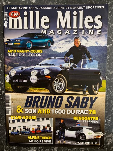 Mille Miles Alpine Magazine N°144 | eBay