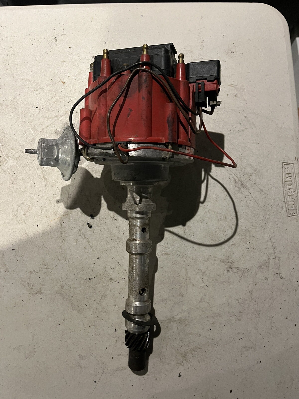 Mallory Ignition Distributor Chevy 8548201 HEI Vacuum / Mechanical for ...