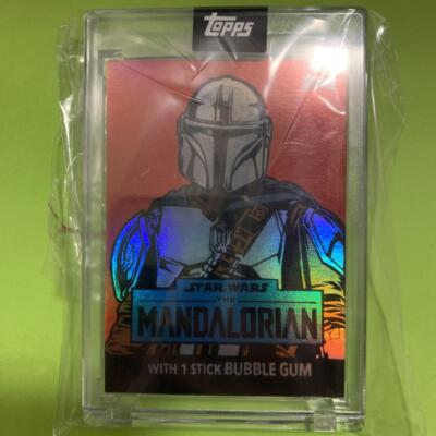 Topps Star Wars Rainbow Parallel The Mandalorian by Blake Jamieson | eBay