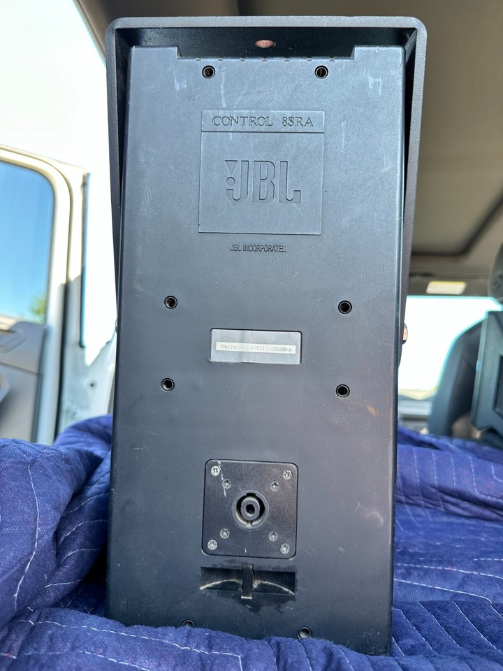 JBL Control 8SR 8SRA Compact Loud Speaker Speakon Connection Working ...