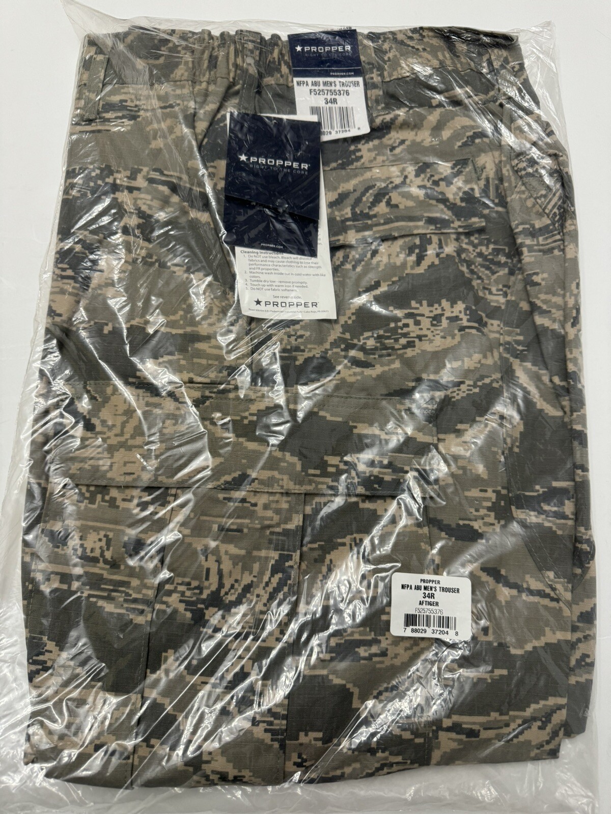 US Air force Military Propper ABU Pants Trousers Men's US Size 34 R ...