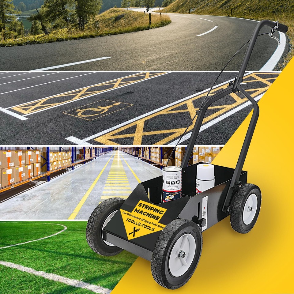 2395000 High-Performance Striping Line Marking Machine, Parking Lot ...