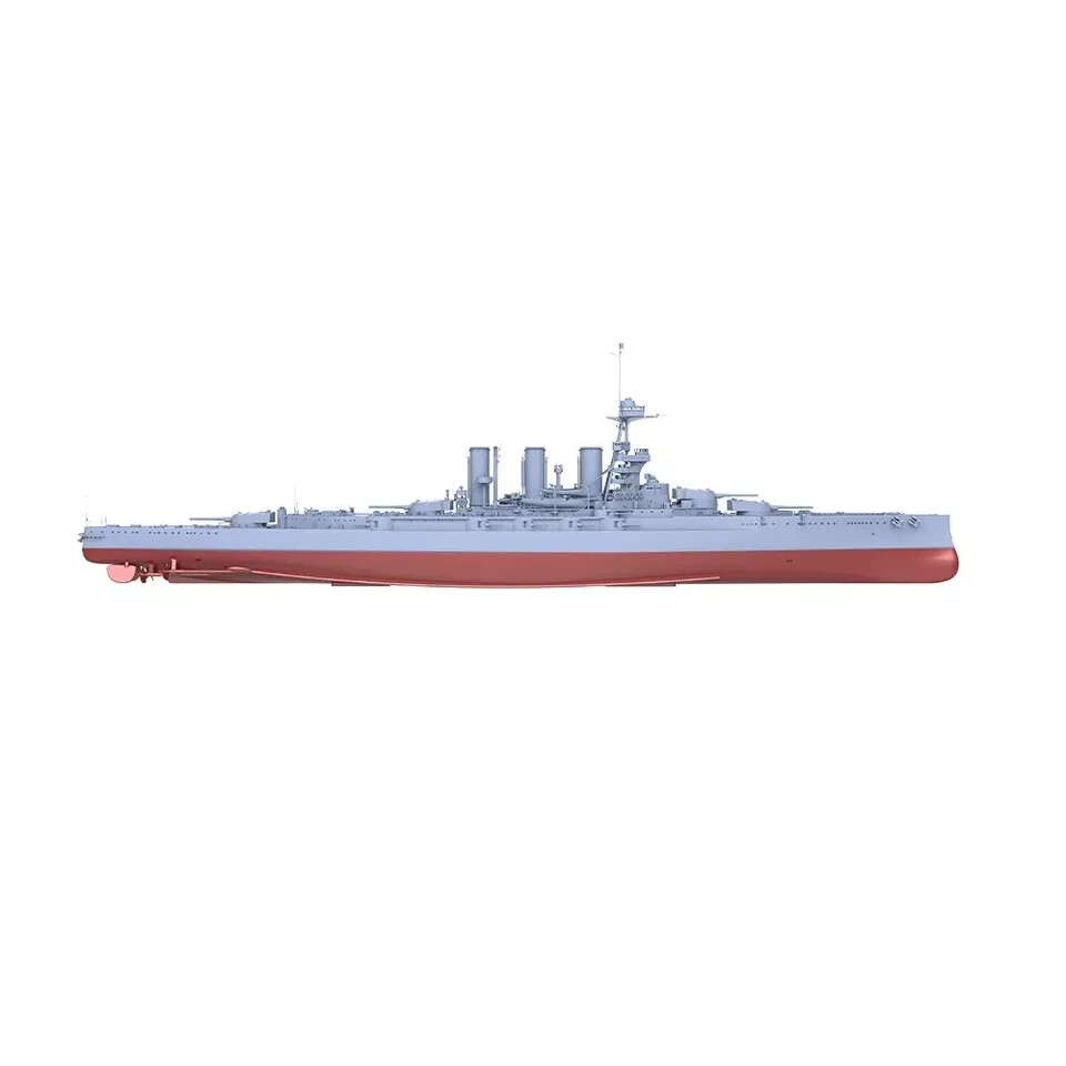 SSMODEL 1/350 Military Model Kit British HMS Tiger Battleship Cruiser ...