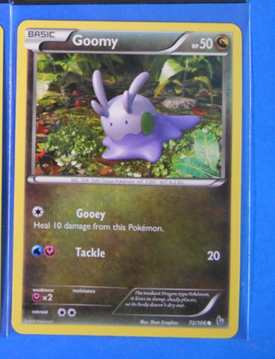 Goomy 72/106 Pokemon card XY Flashfire common NM | eBay