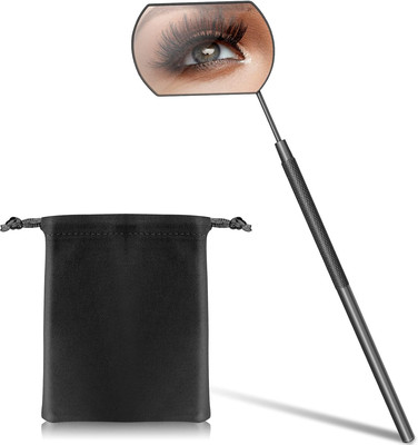 1 PCS Large Lash Mirror for Eyelash Extension Supplies+1 PCS Storage ...