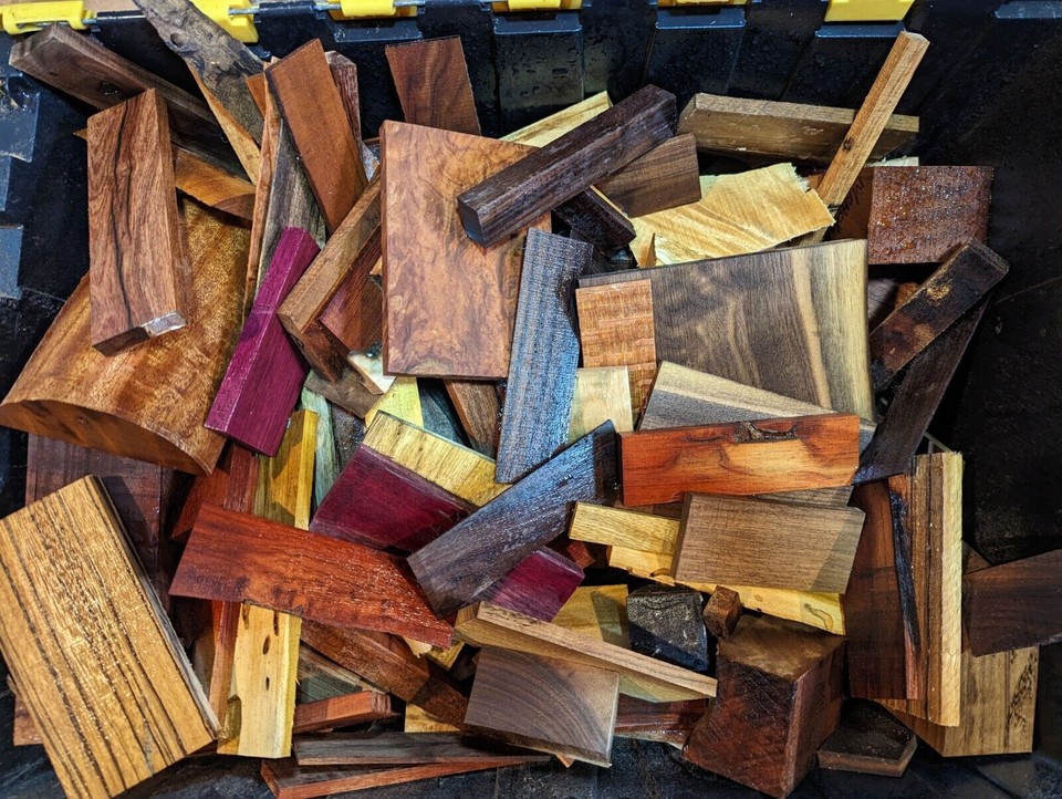 Craft Wood Scrap Box - Jewelry Wood Scraps | eBay