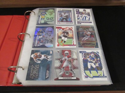 Football card album binder Loaded with stars and HOF's | eBay