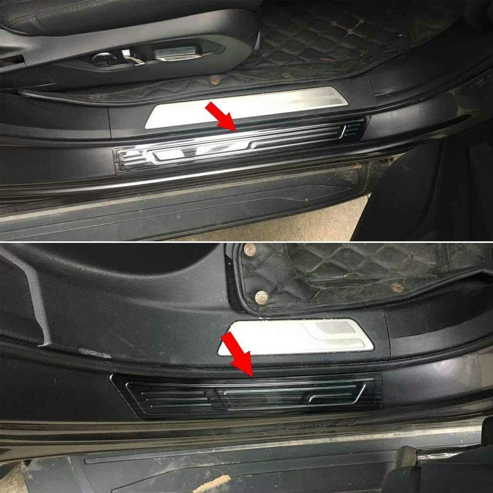 4Pcs Door Sill Scuff Molding Guard Cover Trims Fits for Acura New RDX ...