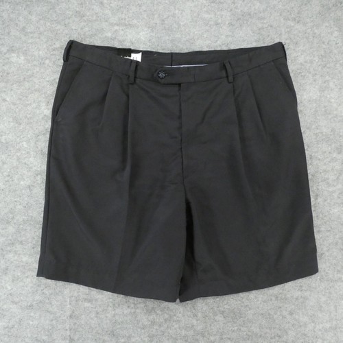 Berle Shorts Mens 40 Chino Pleated Front Dark Navy Preppy | eBay