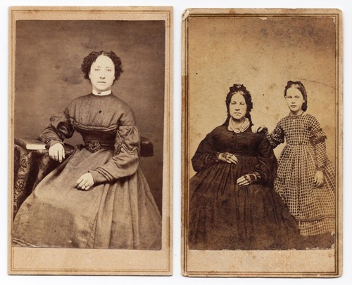 2 CDVs Attributed to L.B. Grasty Gordonsville VA – Mrs. Rucker ID’d ...