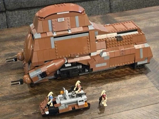 NEW Star Wars Trade Federation MTT 7662 Building Bricks Custom LEGO 100 ...