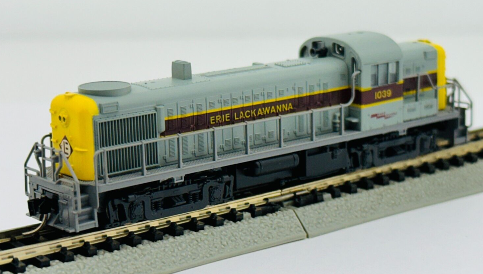 ATLAS #4222 N Scale ALCO RS-3 SWITCHER LOCOMOTIVE - ERIE LACKAWANNA ...