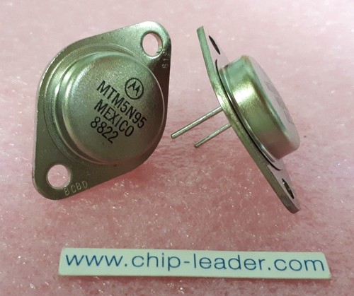 2x Motorola MTM5N95 ,Power Field-Effect Transistor,5A I(D),950V,MOSFET ...