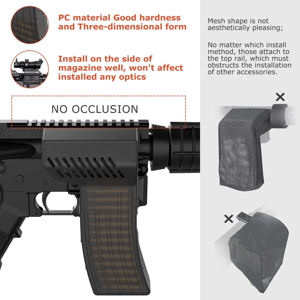 Quick-Release Heat-Resistant Brass Shell Catcher – Universal Rifle ...
