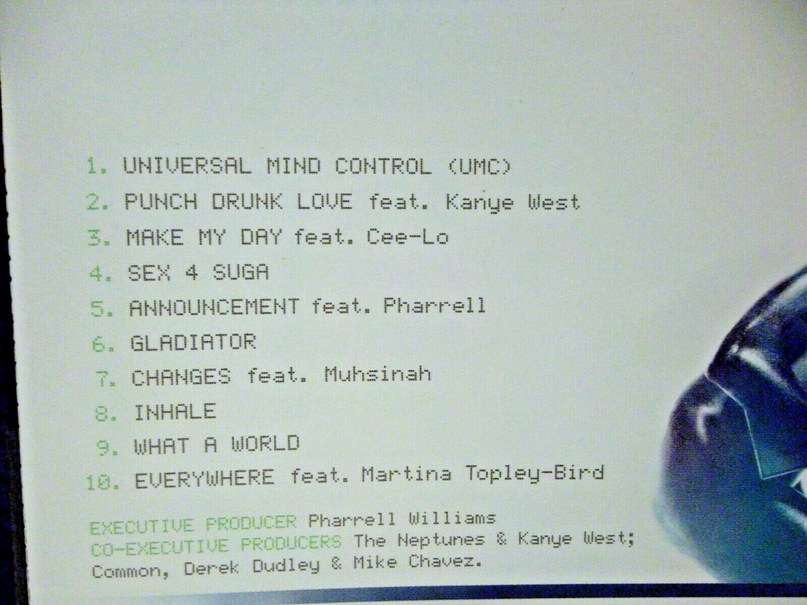 Universal Mind Control by Common (CD-2008) Feat. Kanye,Cee-Lo,Pharrell ...