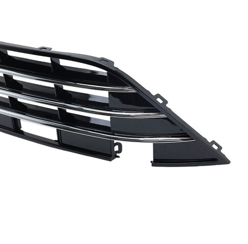Für VW Touareg 2014-2018 Kühlergrill Frontgrills Glänz Schwarz ...