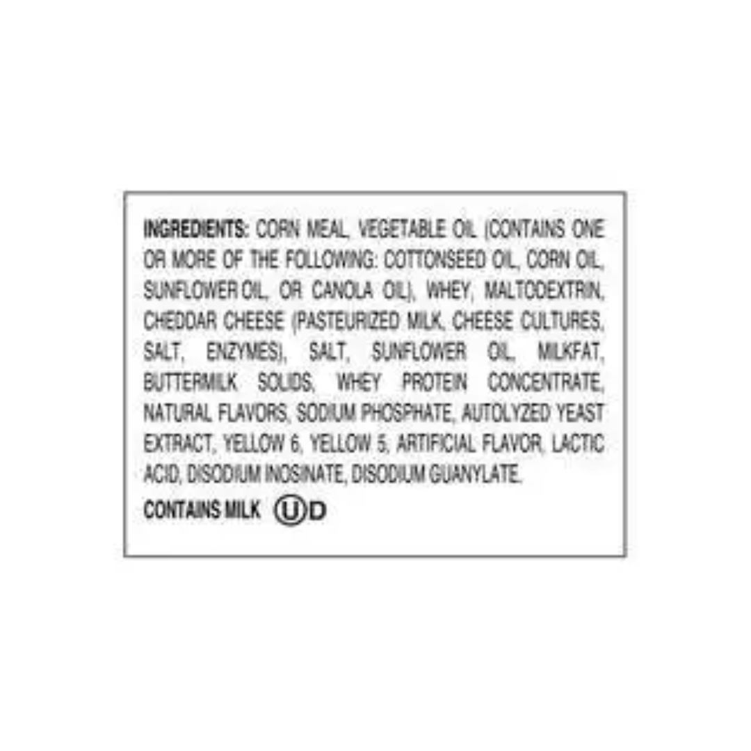 Bachman Jax Real Cheddar Cheese Curls 2.75oz Pack of 14 ~ Quality ...