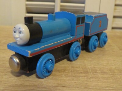 Thomas & Friends Wooden Tank Engine EDWARD & TENDER Train FLAT MAGNETS ...