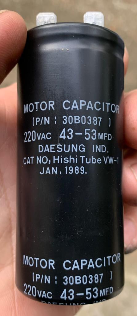 30B0387 43-53 220VAC Liftmaster Garage Motor Starting Capacitor | eBay