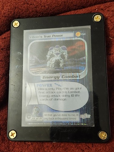 Dragon Ball Z CCG Villain's True Power UR Card. Ultra Rare | eBay