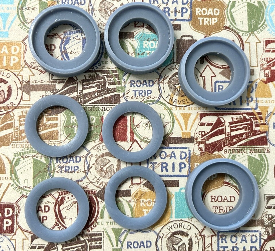 Resin 15-Inch “Chrome Reverse” Wheels, W/ Wide Whitewalls,1/24 1/25 ...