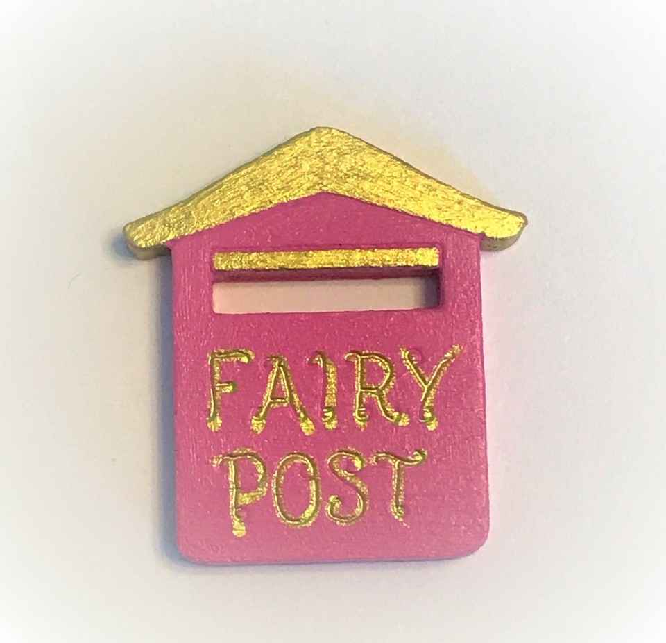 Wooden Fairy Post Postbox - Fairy Door Accessory - Fairy Garden | eBay UK