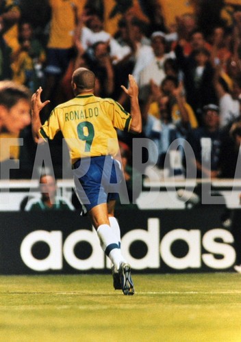 Photo de presse vintage Football Brésil Coupe Du Monde France 98 ...