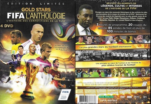 COFFRET 4 DVD - FOOTBALL FOOT : BECKHAM ZIDANE PELE RONALDO MESSI ...