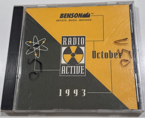 PROMO Benson “Radio Active October 1993” RADIO Singles CD w/Newsong ...