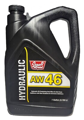 Super S AW46 Hydraulic oil, Log Splitter, backhoe, track loader, Pump ...