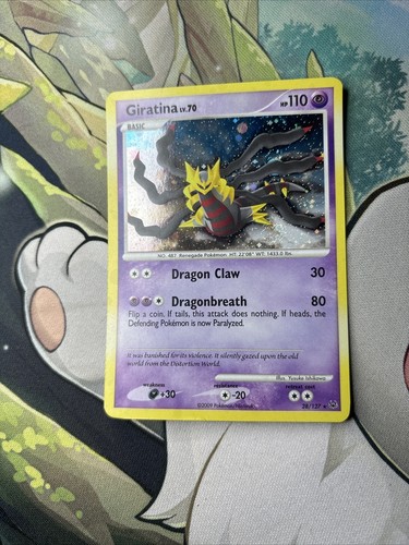 Pokémon TCG- Giratina Lv. 70 Platinum 28/127-Cosmos Holo Rare-🌀SWIRL 🌀 ...