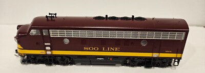 Athearn Genesis ho scale Soo Line F-3 A,B,C locomotives dcc sound (3 ...