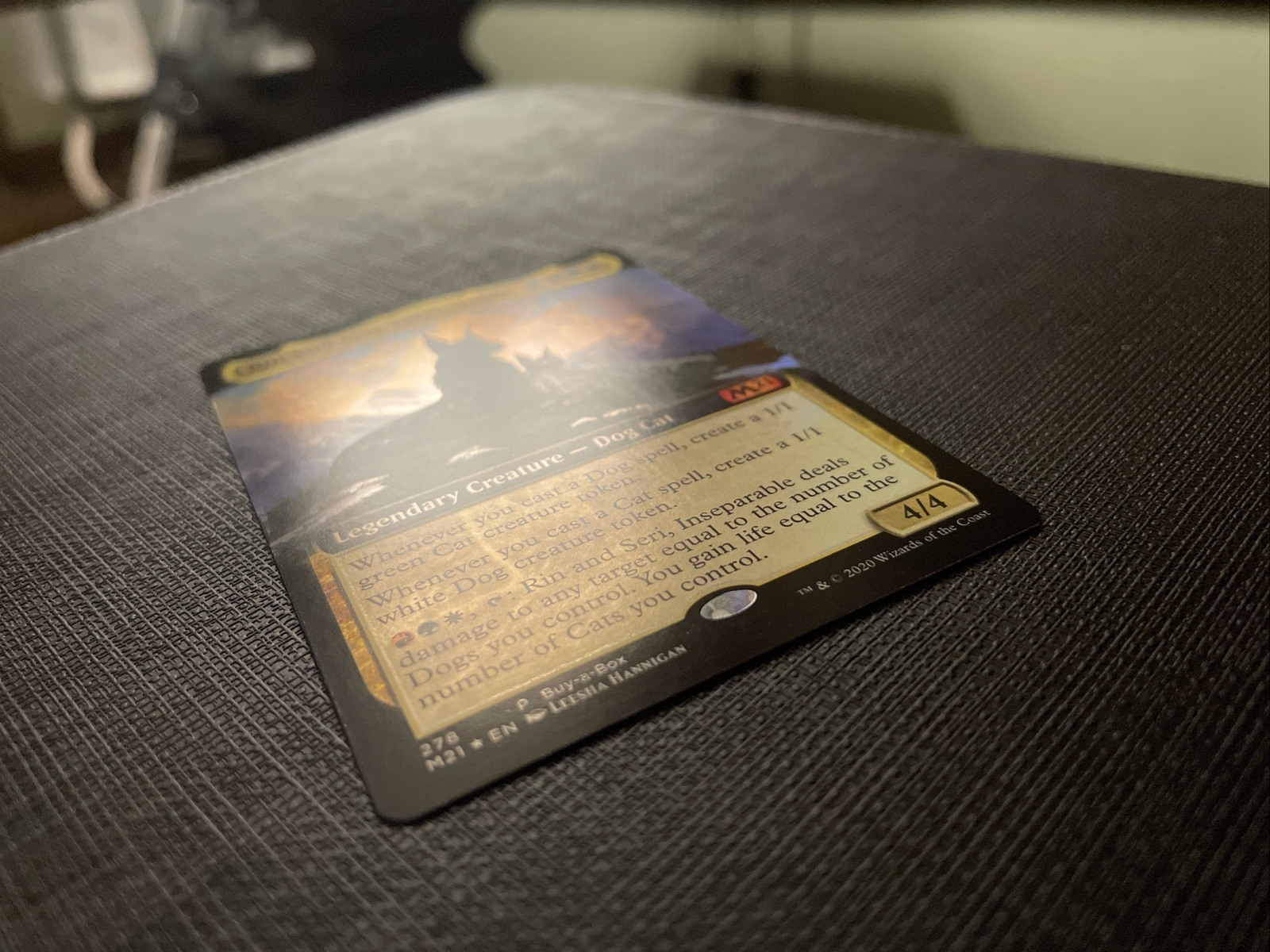 RIN and SERI INSEPARABLE Magic the Gathering MTG FOIL BORDERLESS CORE ...