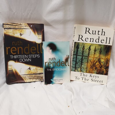 3 x Ruth Rendell Books Mystery Crime Preloved 1 HD 2 PB Free Post Aust ...