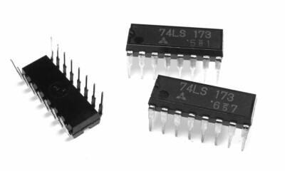74LS173 (SN74LS173N) 4-BIT D-TYPE REGISTER 74LS173 IC (2 pieces) | eBay