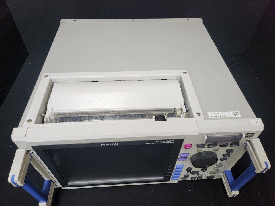 Hioki MR8827 : MEMORY HiCORDER, 8966×16,L9198×32,MR9321-01×8,U8330 ...