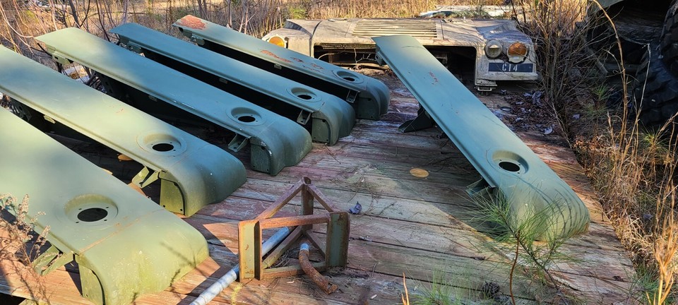 HMMWV HUMVEE MILITARY SPONSON NOS NEVER MOUNTED SLANTBACK TURRET ...