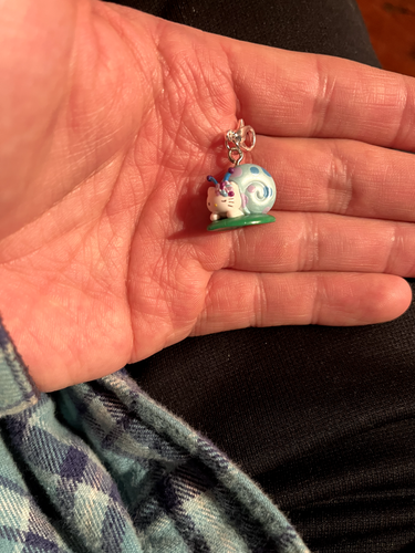Sanrio Hello Kitty Snail Mini Figure Charm Keychain | eBay